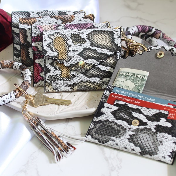 Snakeskin Wallet - Etsy