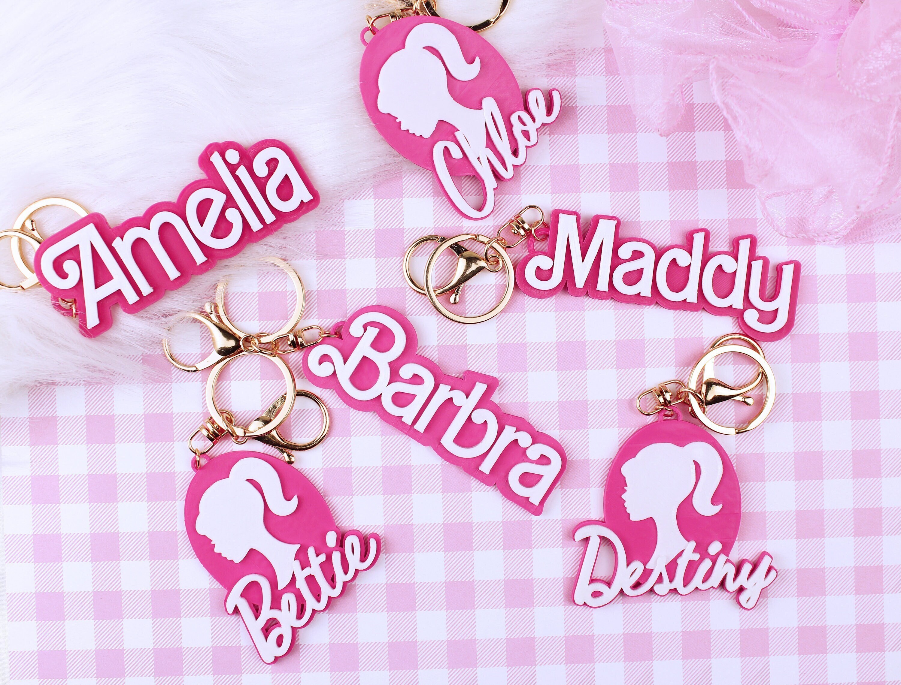 Barbie Keychains For Girls