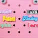 Customizable Name Tag for Bogg Bag. Personalized Bogg Bag Charm. Bogg ...