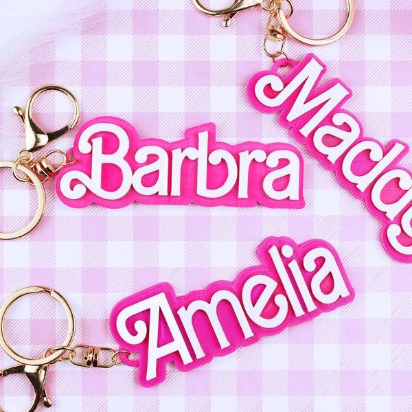 Name Keychain - Etsy