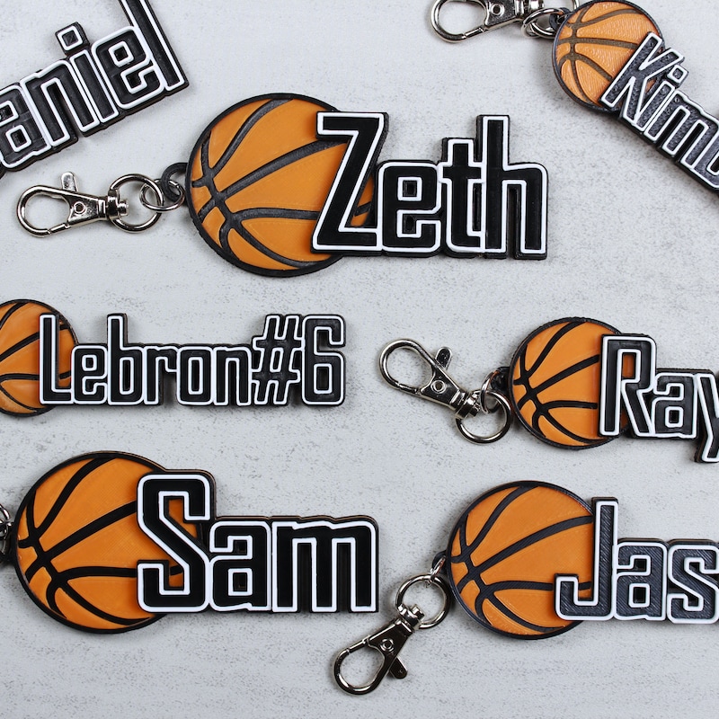 Basketball Keychain - Etsy