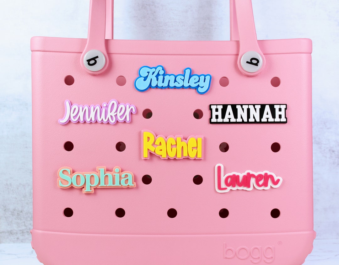 Customizable Name Tag for Bogg Bag. Personalized Bogg Bag Charm. Bogg ...