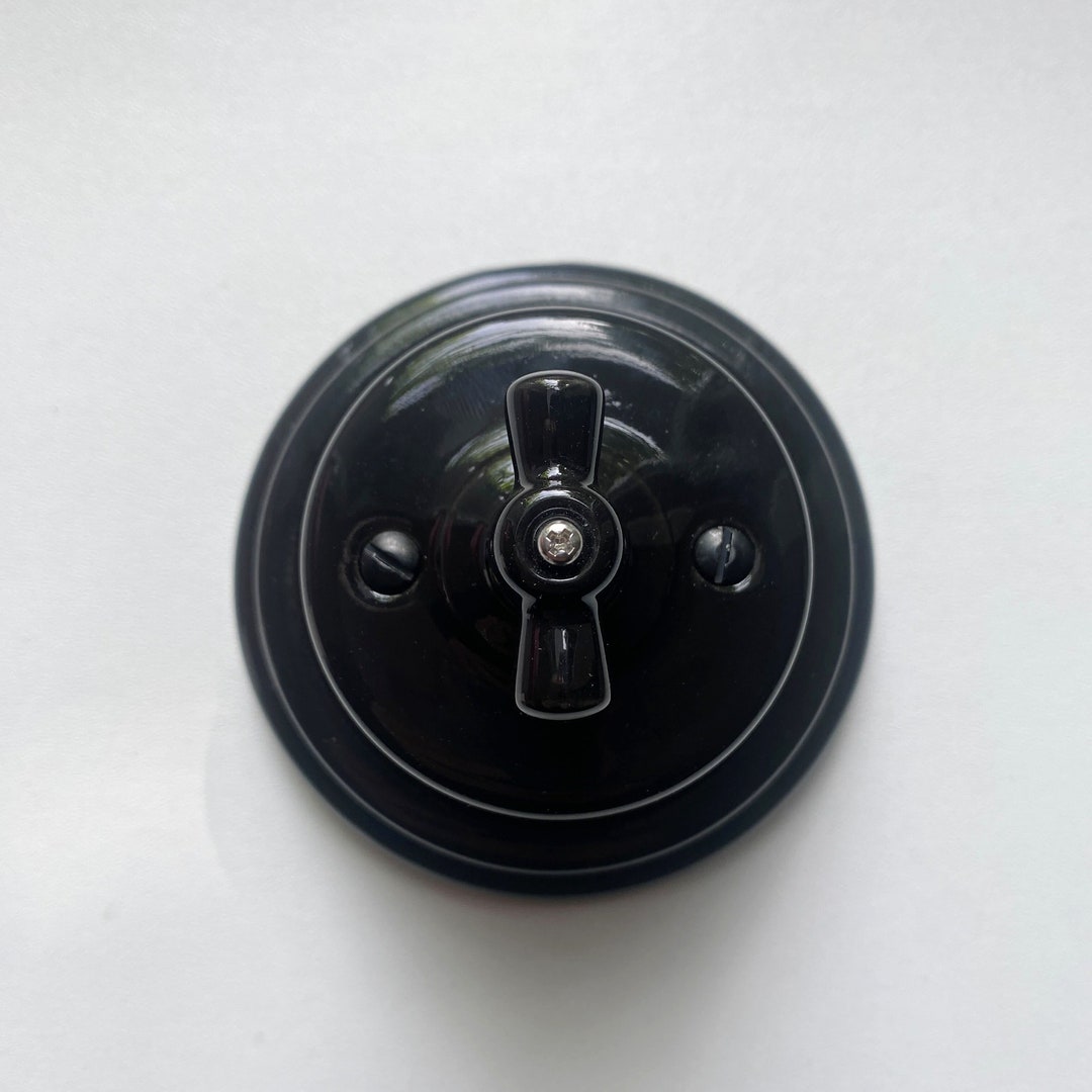 Rotary Surface-mounting Rotary Light Switch Type 3 Crossing Porcelain ...