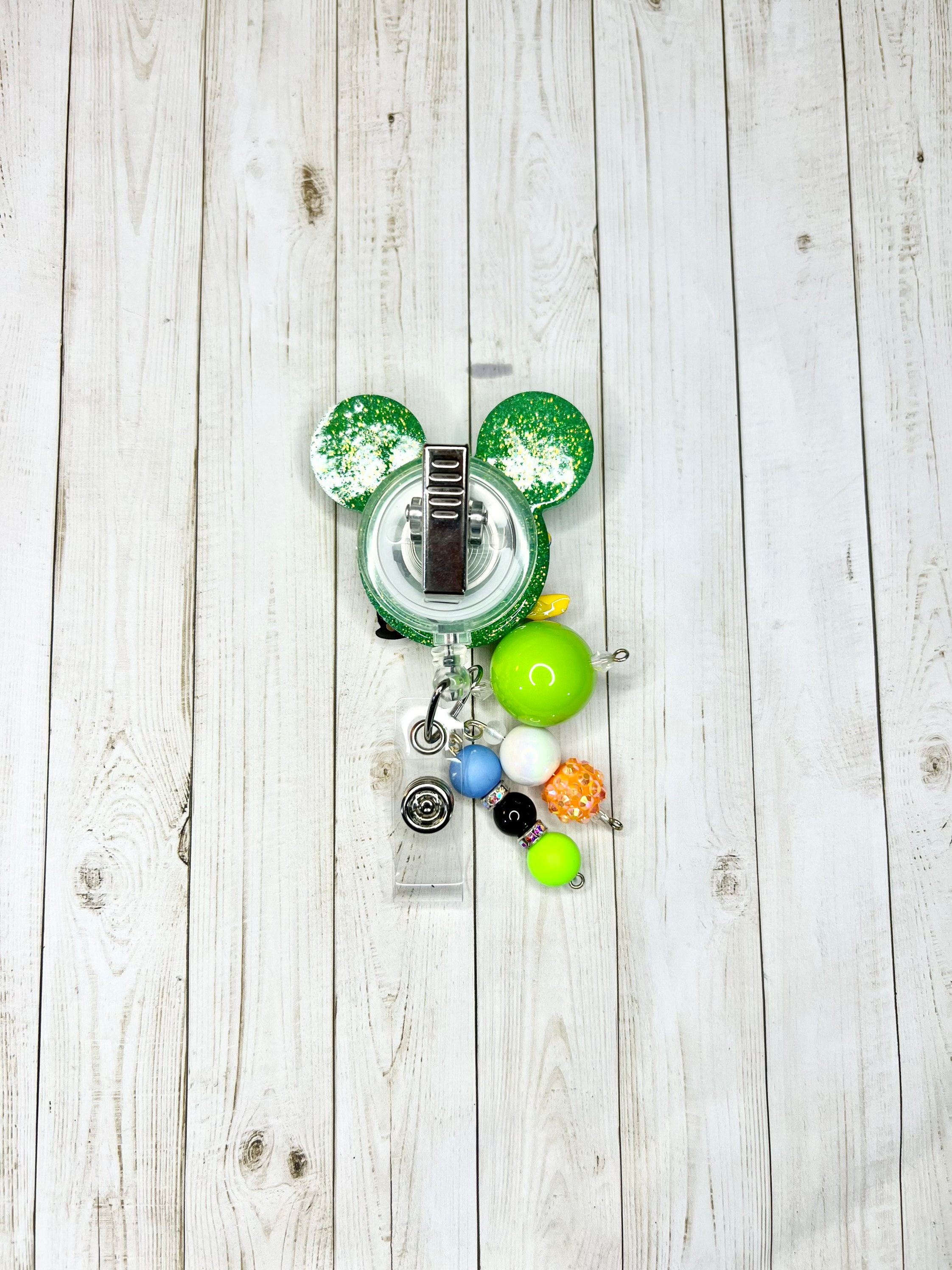 Donald and Goofy Mickey Mouse Badge Reel Mickey Head Badge - Etsy