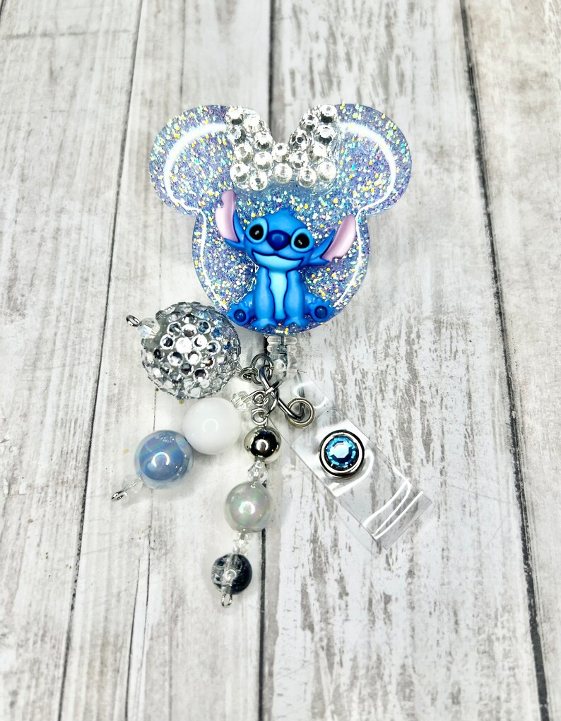 Stitch Badge Reel Disney Stitch Badge Reel Nurse Badge Reel - Etsy
