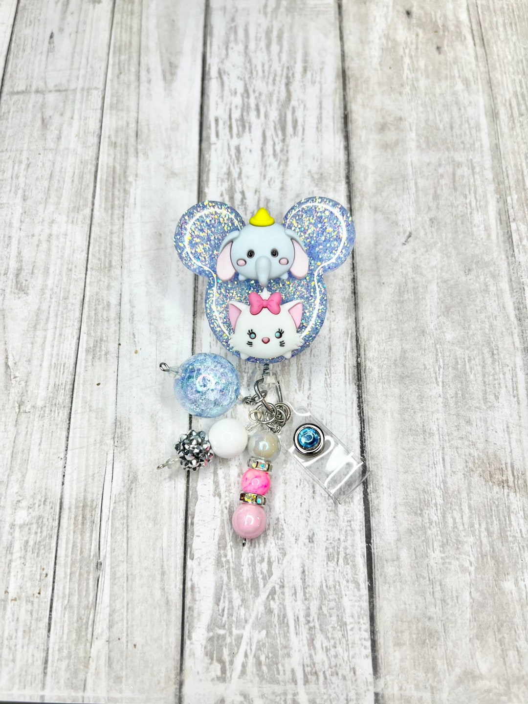 Disney Badge Reel, Cat and Elephant Badge Reel, Nurse Badge Reel ...
