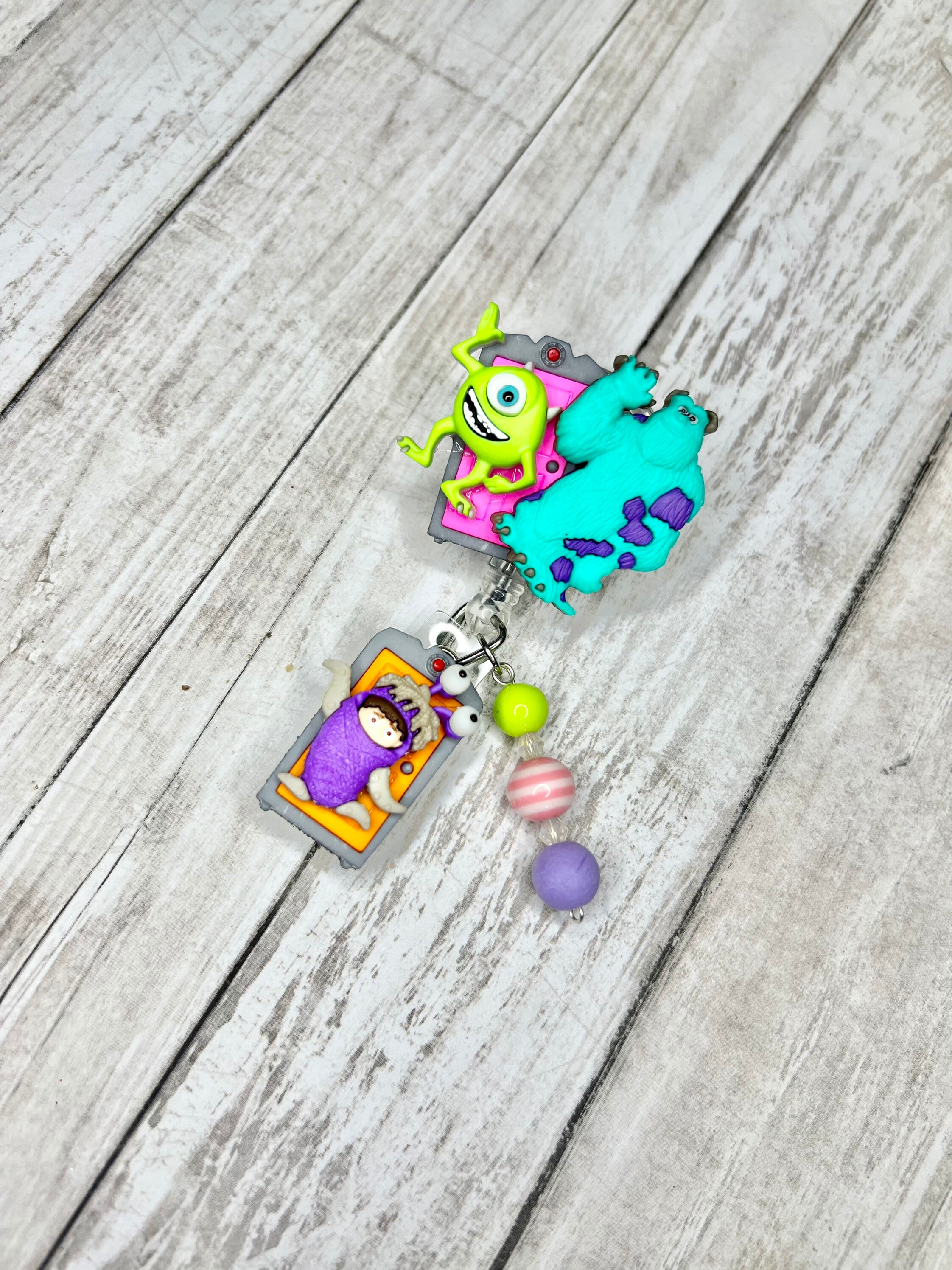Monsters Badge Reel Monster Badge Reel Nurse Badge Reel - Etsy