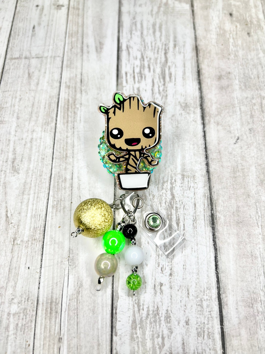 Plant Badge Reel, Plant and Roots Badge Reel, Nurse Badge Reel, Medical ...