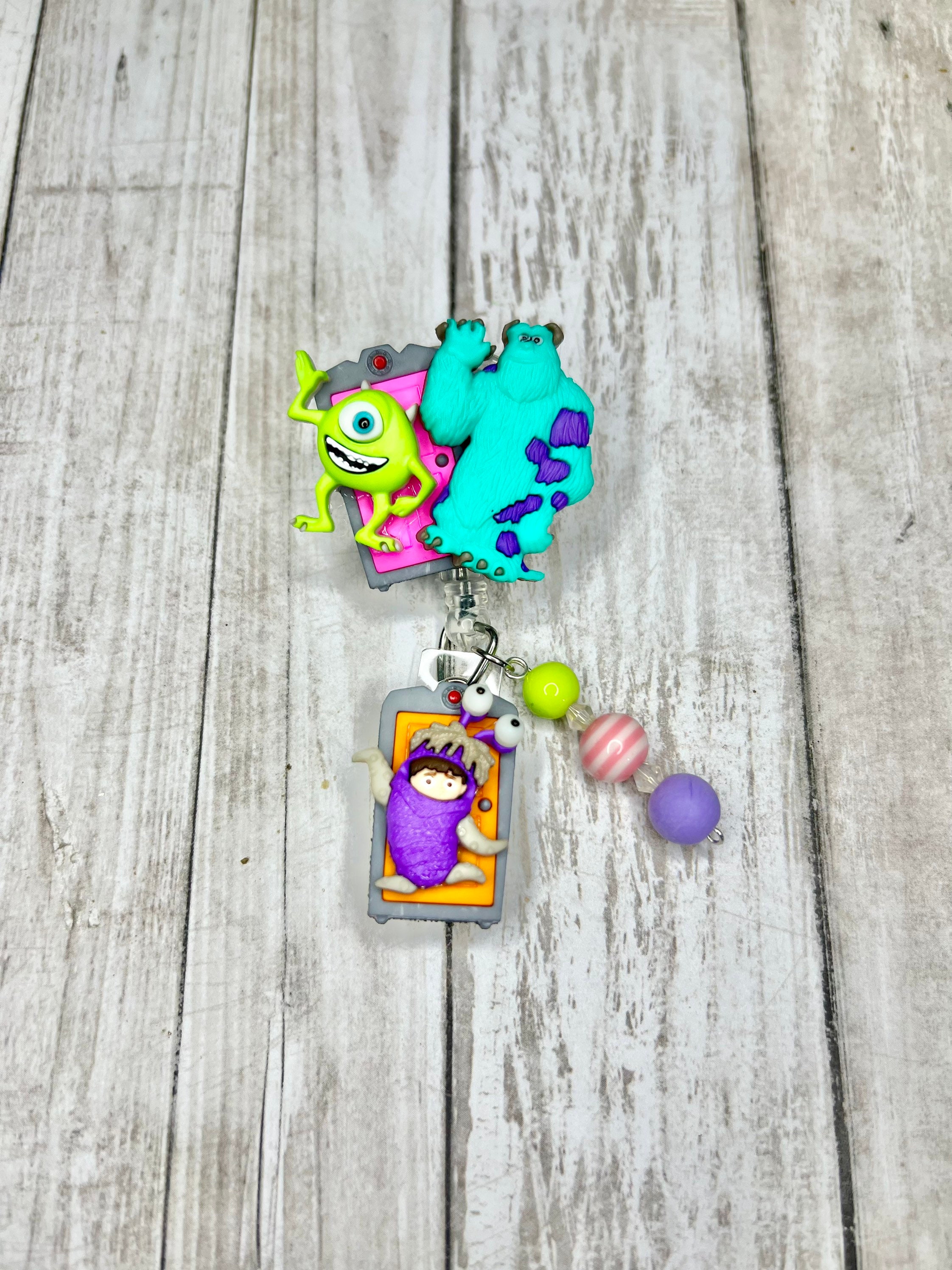 Monsters Badge Reel Monster Badge Reel Nurse Badge Reel - Etsy