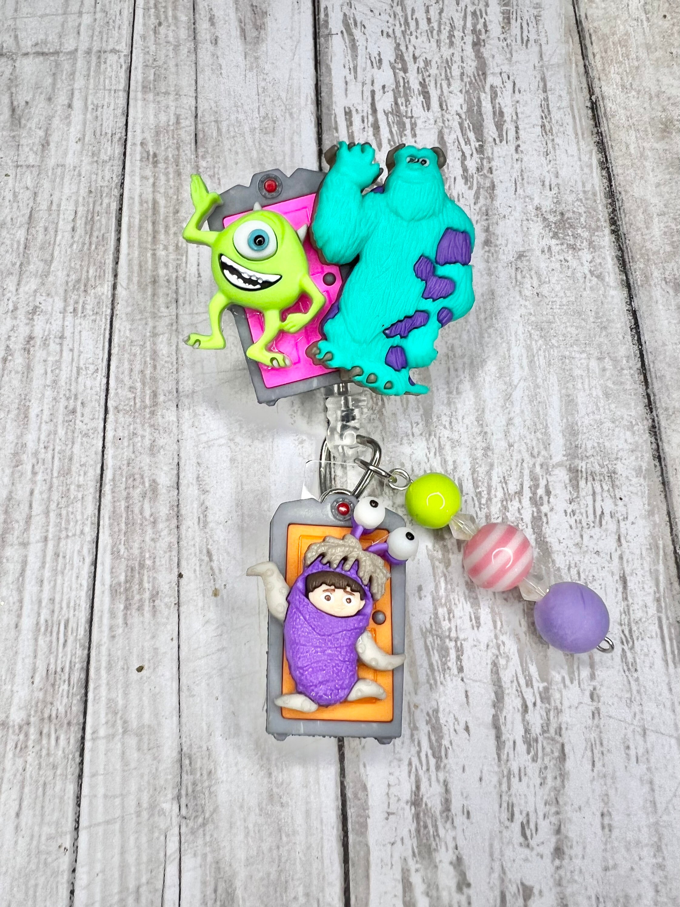 Monsters Badge Reel Monster Badge Reel Nurse Badge Reel - Etsy