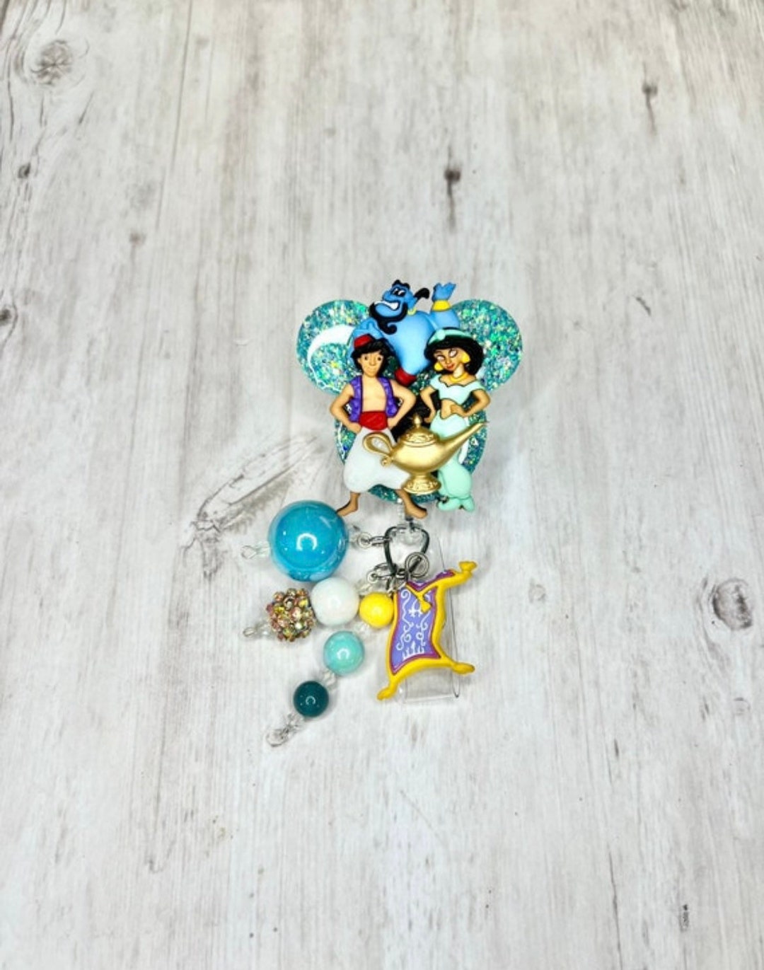 Disney Princess Jasmine Badge Reel, Princess Jasmine Badge Reel, Nurse ...
