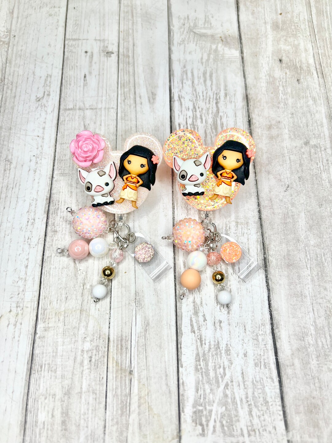 Disney Moana Badge Reel, Moana Badge Reel, Nurse Badge Reel, Medical ...