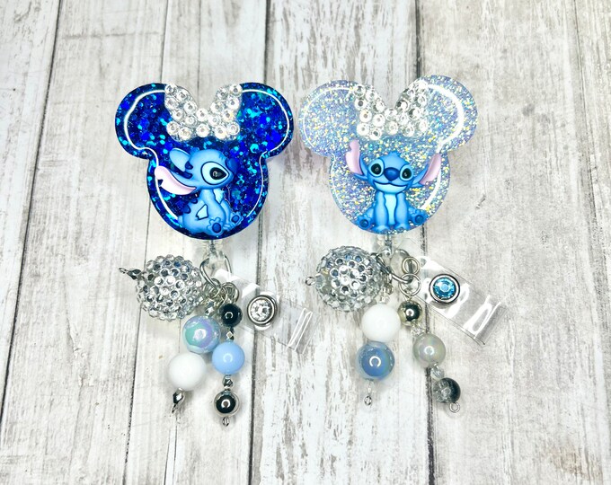 Stitch Badge Reel, Disney Stitch Badge Reel, Nurse Badge Reel ...