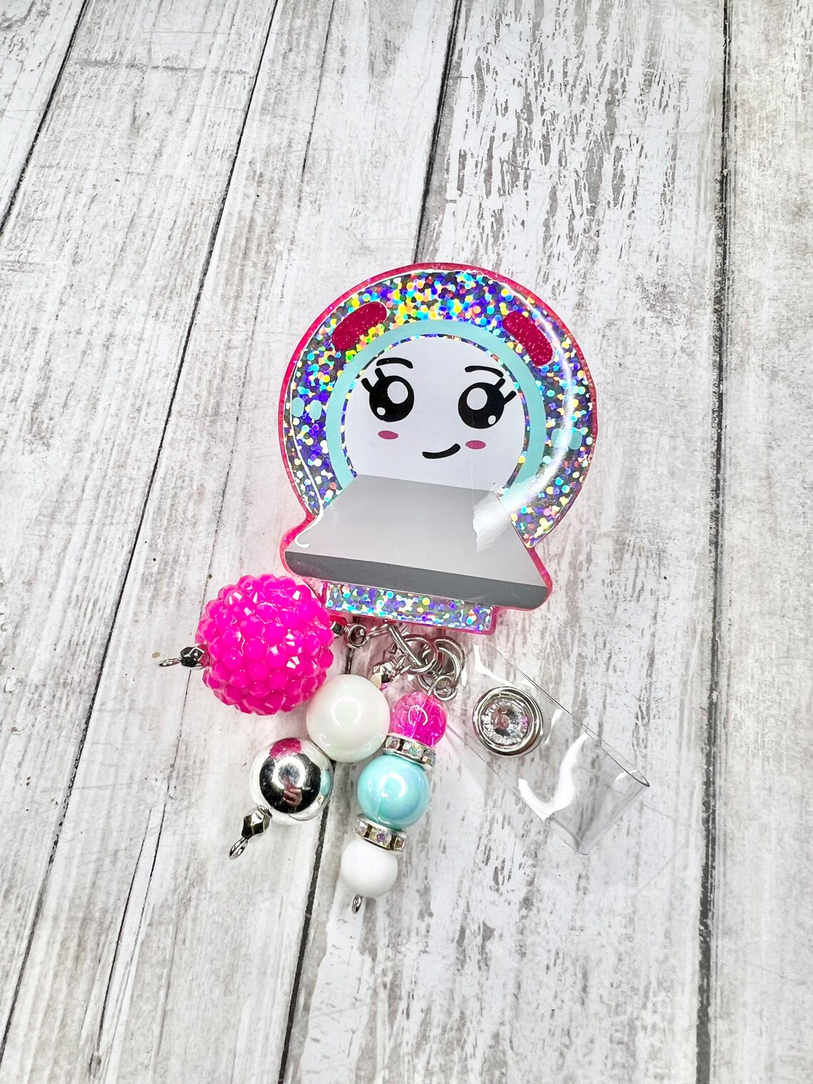 Glitter MRI Machine Badge Reel, Nurse Radiology ID - Etsy