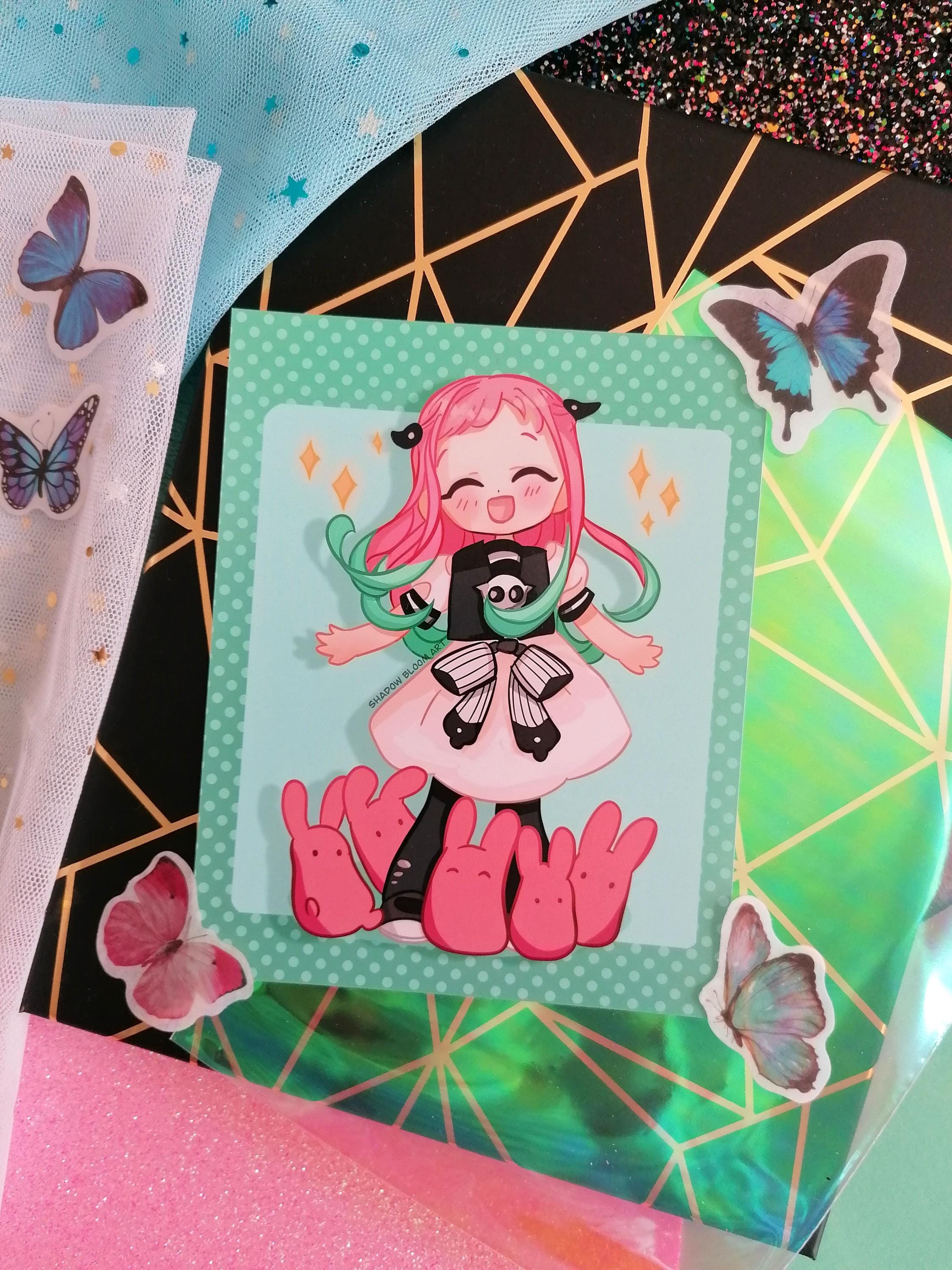 Chibi Nene Yashiro Fanart Print | TBHK - Etsy