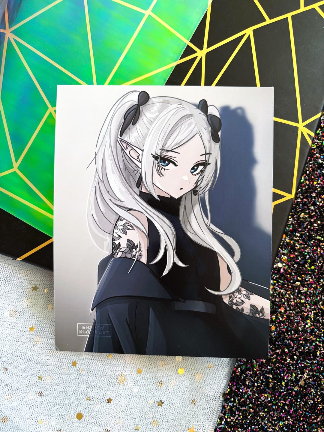 Ink and Shadows - Gothic Fantasy Art Print - Etsy