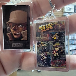 Metal Slug 2 Character Select Game Art Video Game Keychain | Chain ...
