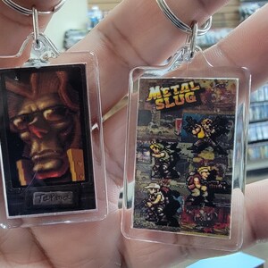 Metal Slug 2 Character Select Game Art Video Game Keychain | Chain ...