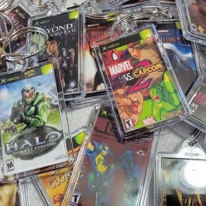 OG Xbox Game Art Video Game Keychain | Chain | Hanger | Pendent (2 ...