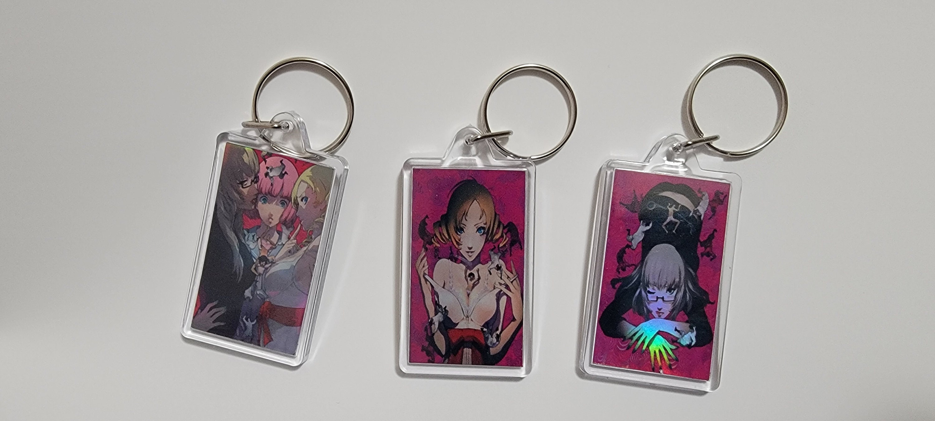 Catherine Game Cover Art Video Game Keychain | Chain | Hanger | Pendent ...