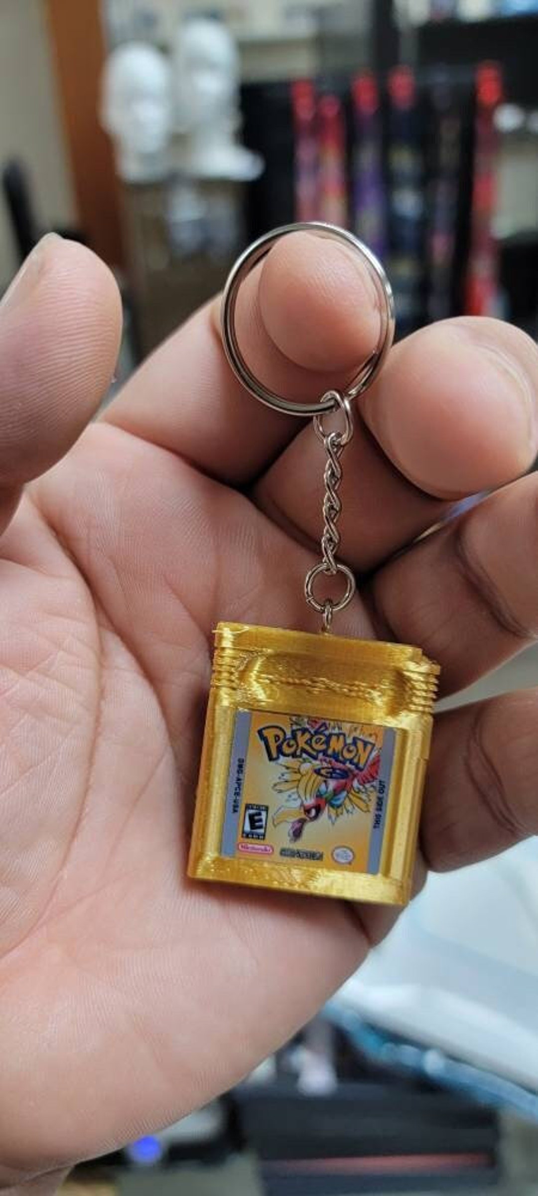 Gameboy Cartridge Mini Cartridge Keychain - Etsy