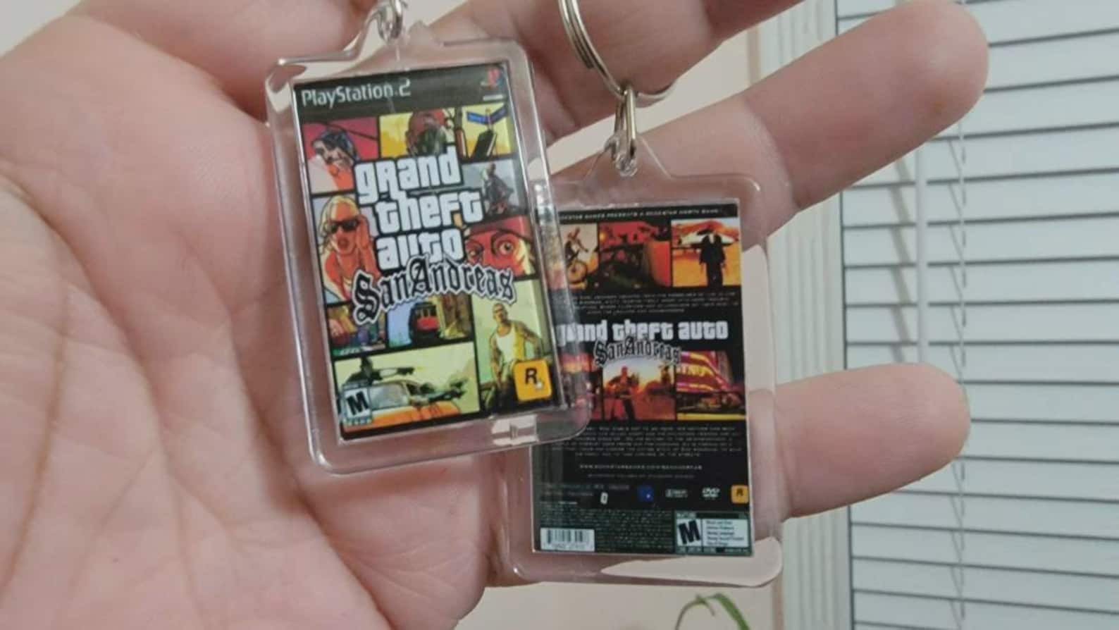 Playstation 2 PS2 Game Art Video Game Keychain | Chain | Hanger ...