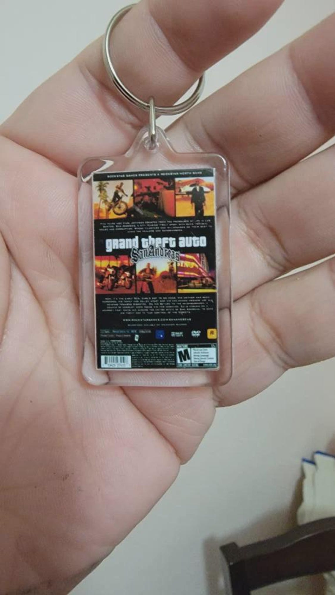 Playstation 2 PS2 Game Art Video Game Keychain | Chain | Hanger ...