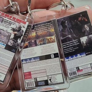 Playstation 4 PS4 Game Art Video Game Keychain | Chain | Hanger ...