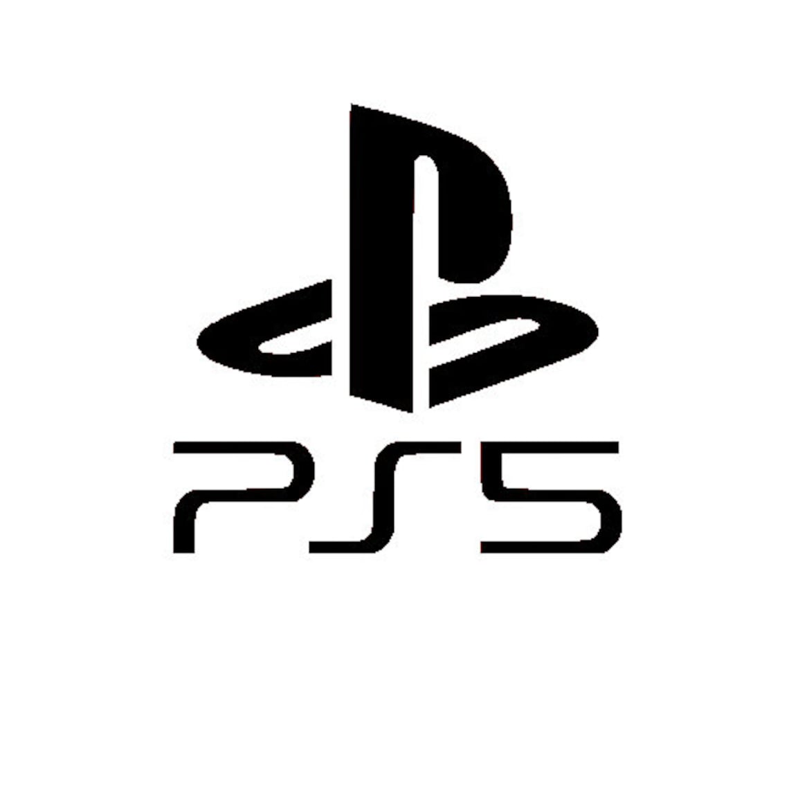 PS5 (playstation 5) Logo Decal No Background. - Etsy