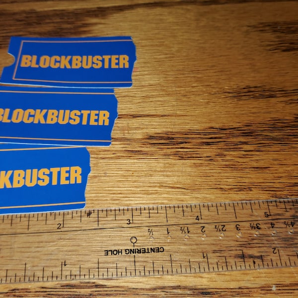 Blockbuster Card - Etsy