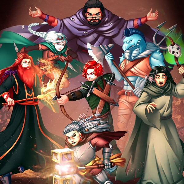 Dnd Commission - Etsy