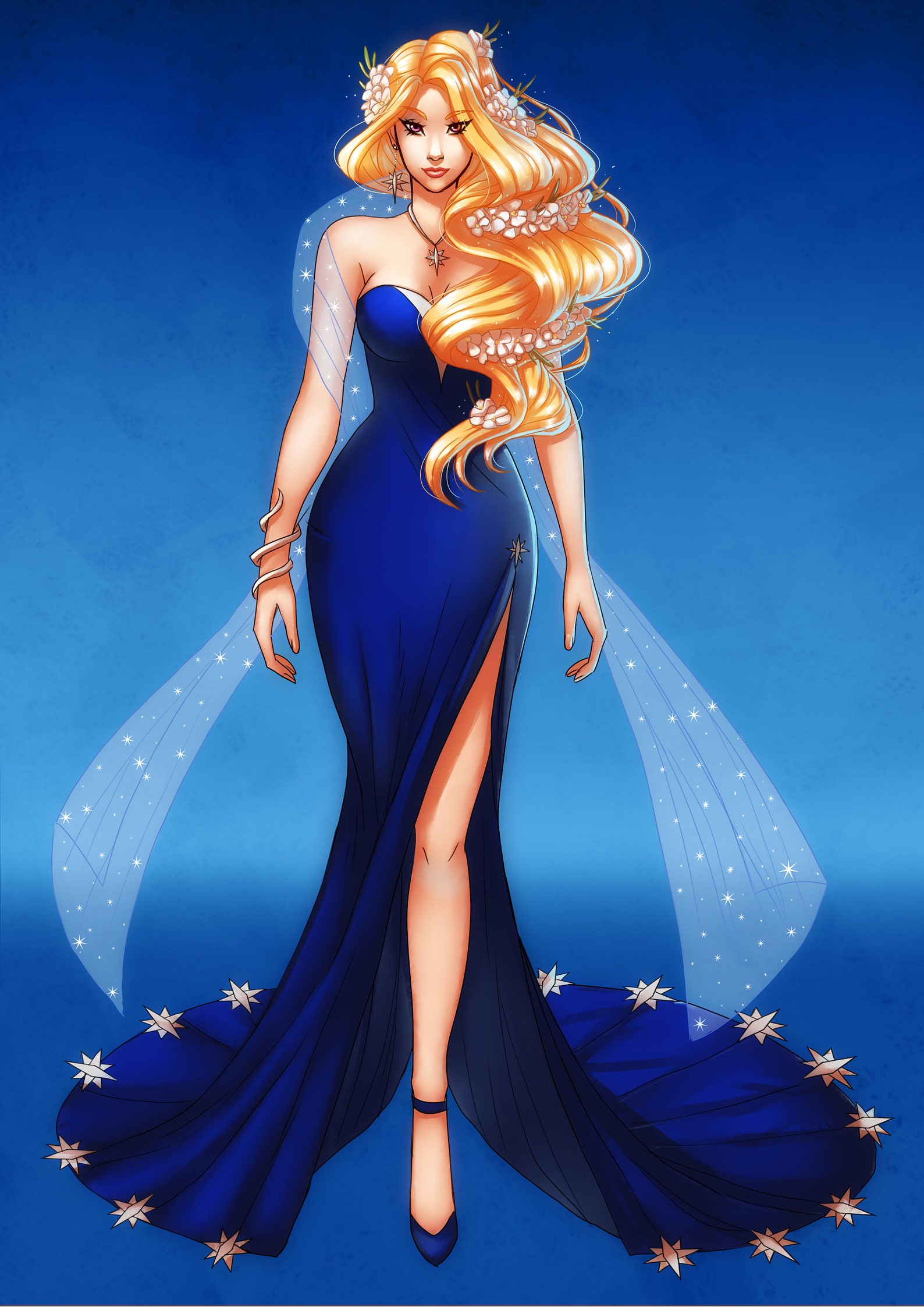 Dnd Character Commission Digital Art Custom Character Art - Etsy