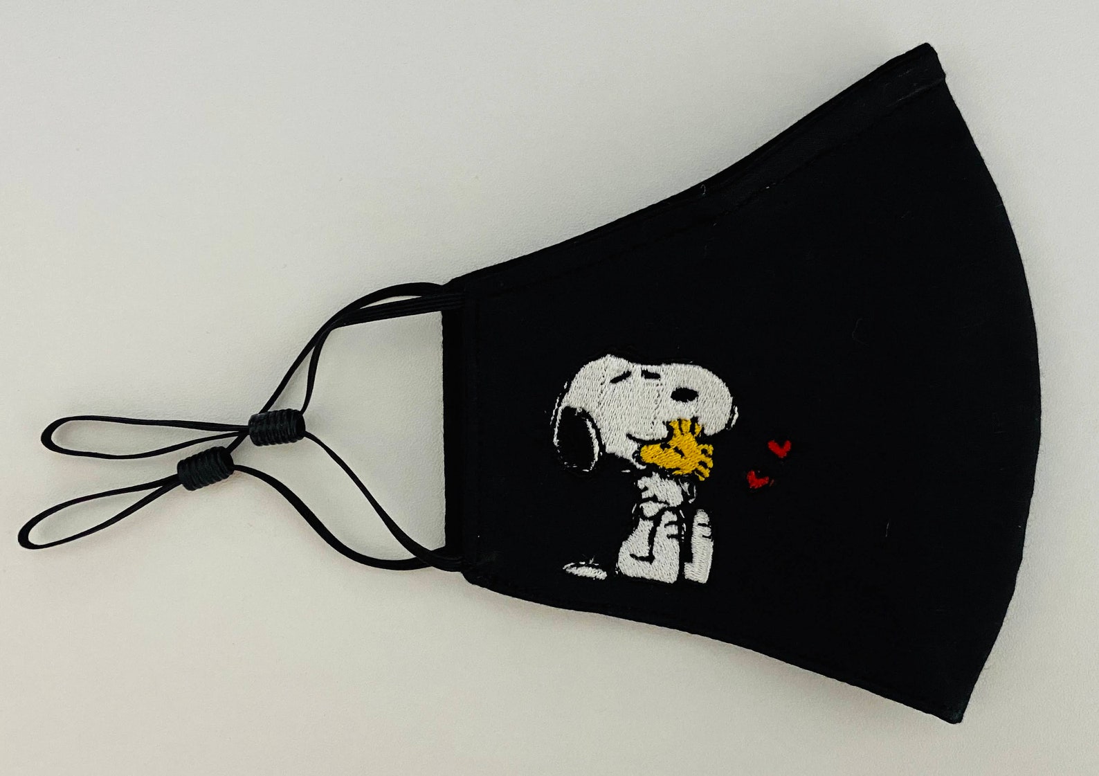 Snoopy and Woodstock | Peanuts | Custom Embroidered Face Mask - Etsy