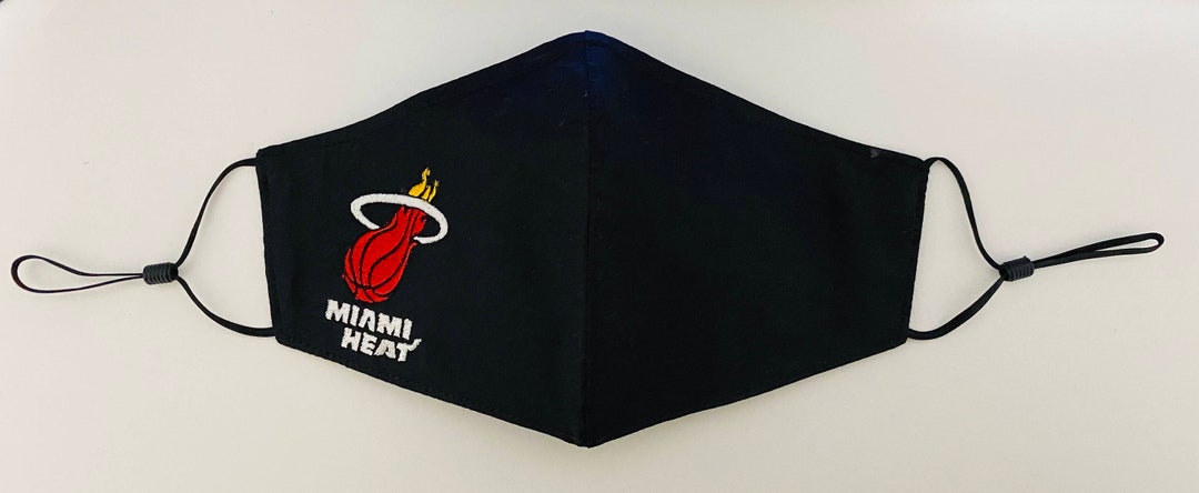 Miami Heat Logo | Custom Embroidered Face Mask - Etsy