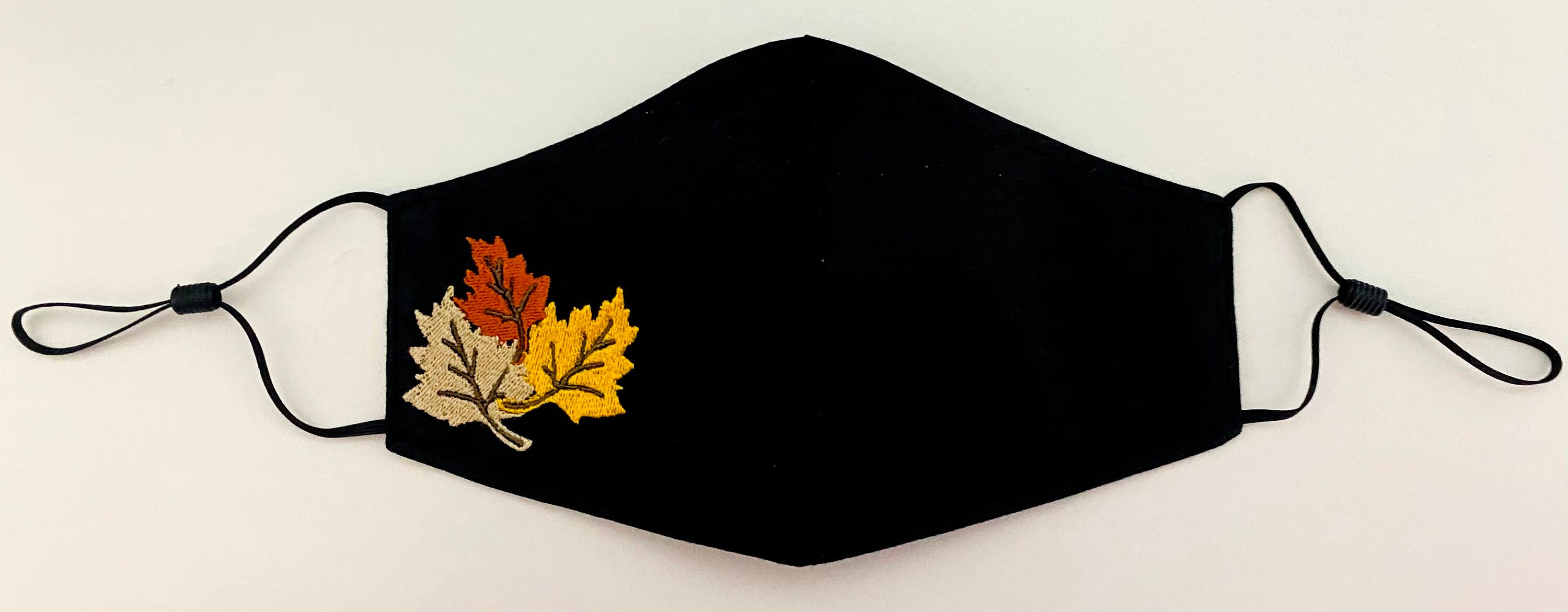 Autumn Leaves | Fall Leaves | Custom Embroidered Face Mask - Etsy