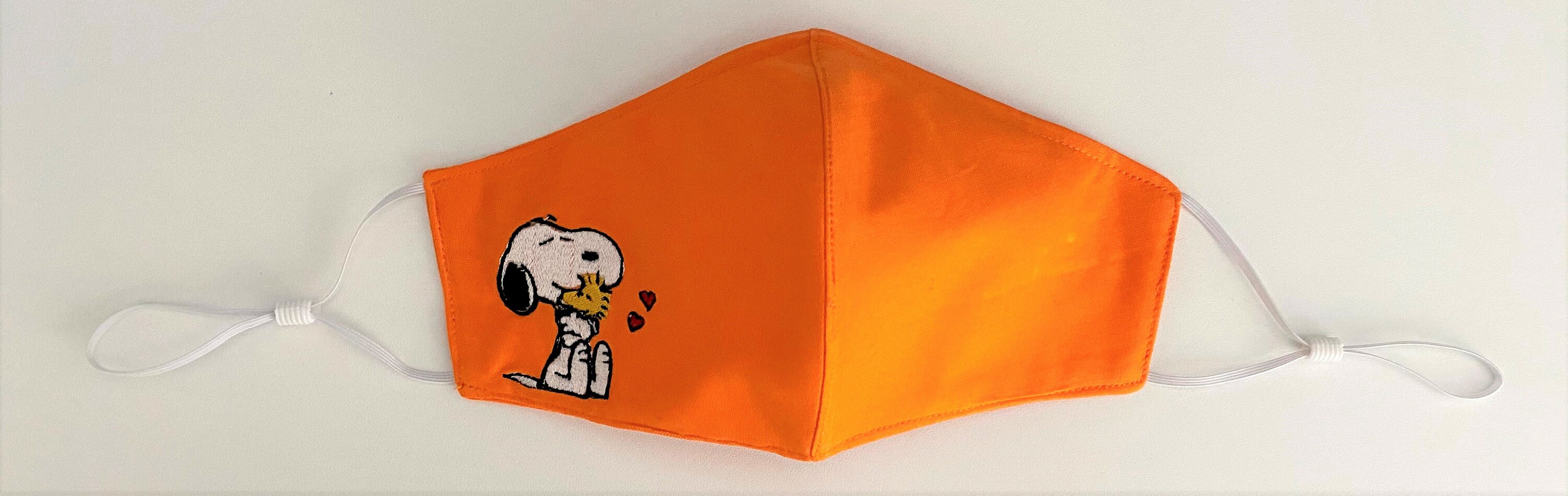 Snoopy and Woodstock Peanuts Custom Embroidered Face Mask - Etsy Australia
