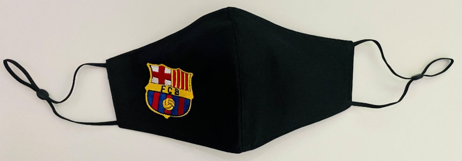 FC Barcelona Logo Custom Embroidered Face Mask - Etsy
