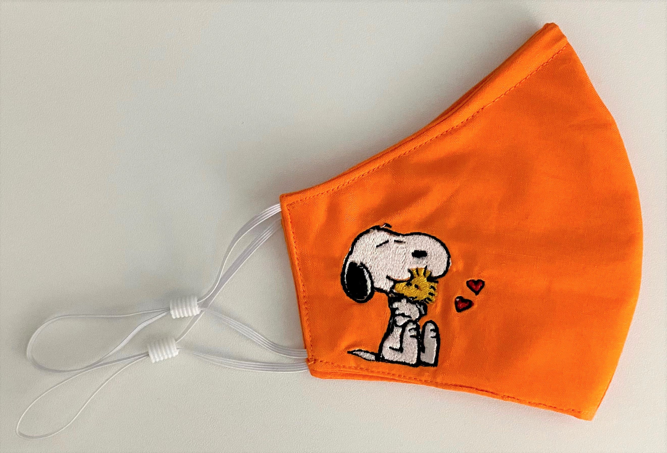 Snoopy and Woodstock Peanuts Custom Embroidered Face Mask - Etsy Australia