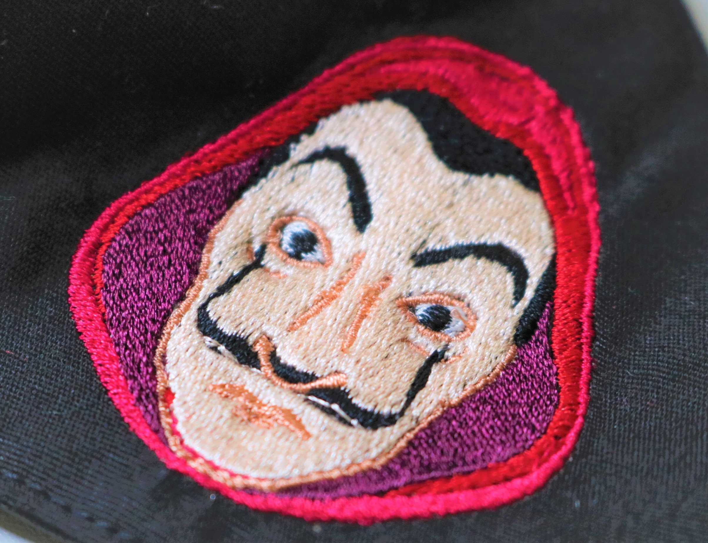 Casa De Papel | Money Heist | Custom Embroidered Face Mask - Etsy