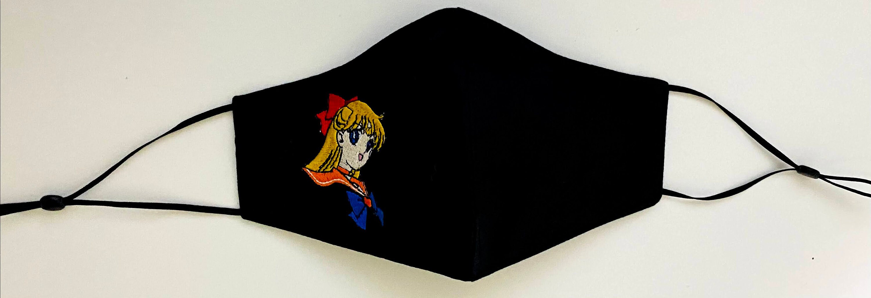Sailor Venus Minako Aino Custom Embroidered Face Mask | Etsy