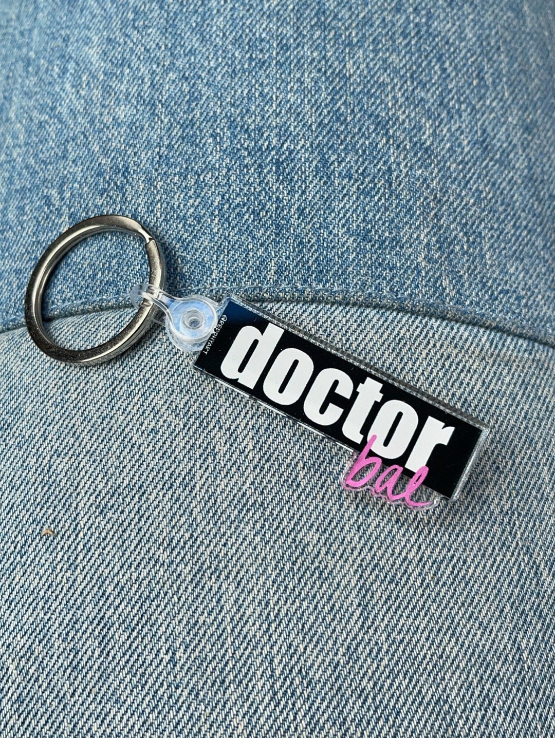 Doctor Bae Keychain Creative in a White Coat Medical Gift Reddhyart - Etsy