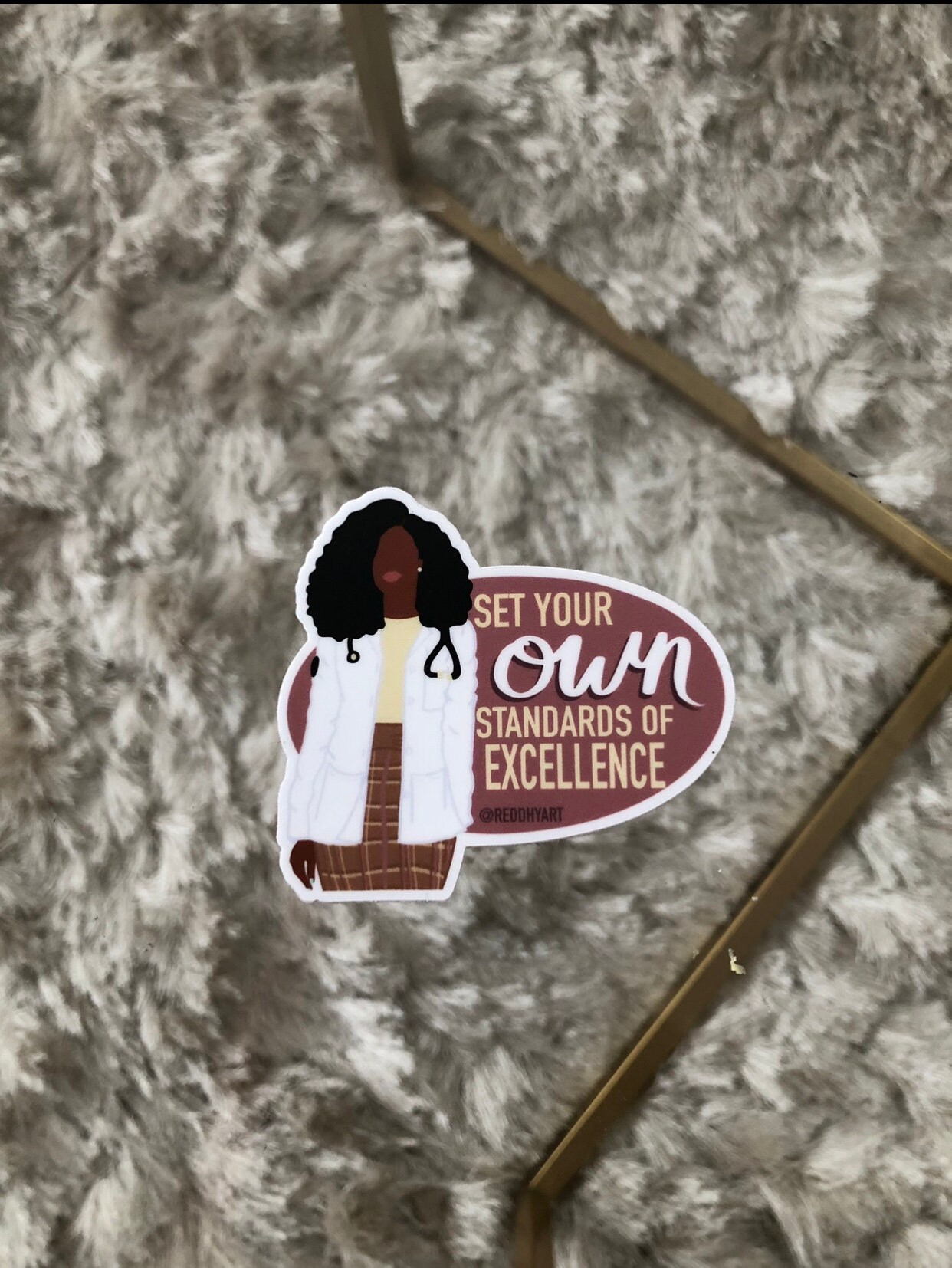 The Standards of Excellence Sticker Reddhyart, White Coat Medical ...