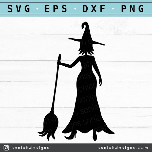 Standing Witch Broom - Etsy