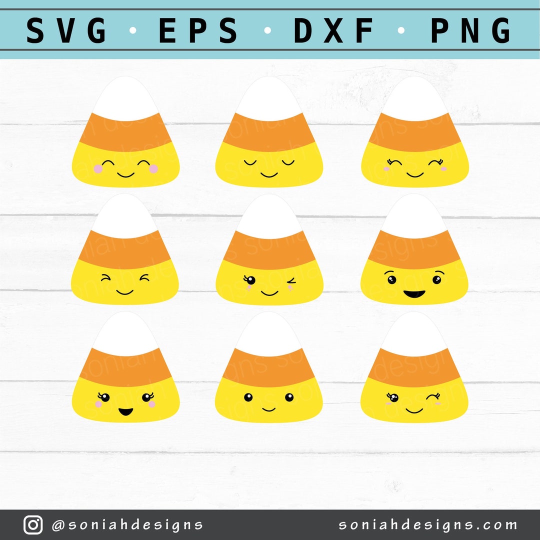 Candy Corn SVG - Candy Corn Bundle - Candy Corn Cutie - Candy Corn PNG ...