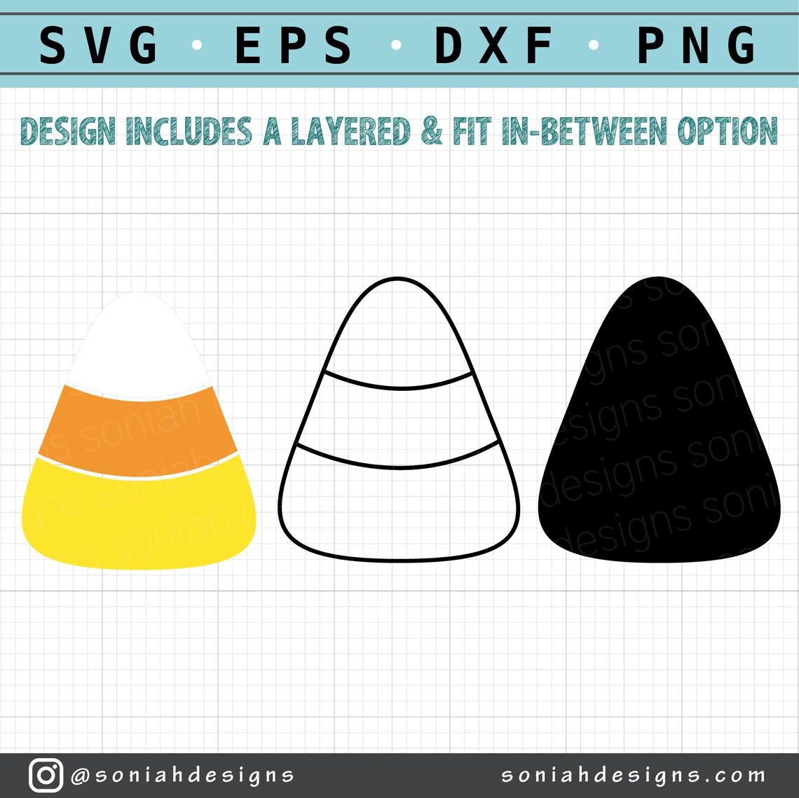 Candy Corn SVG - Halloween Svg - Fall Candy Corn - Candy Corn PNG ...