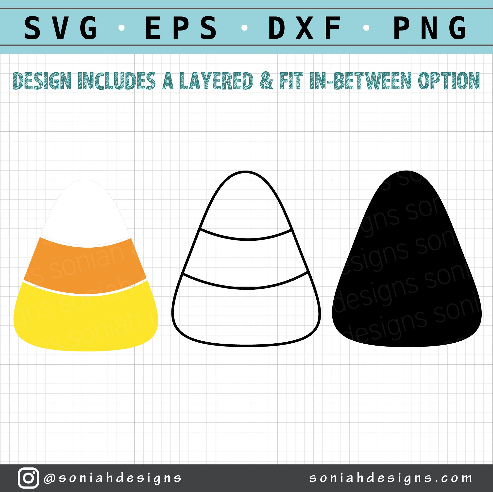 Candy Corn SVG - Halloween Svg - Fall Candy Corn - Candy Corn PNG ...