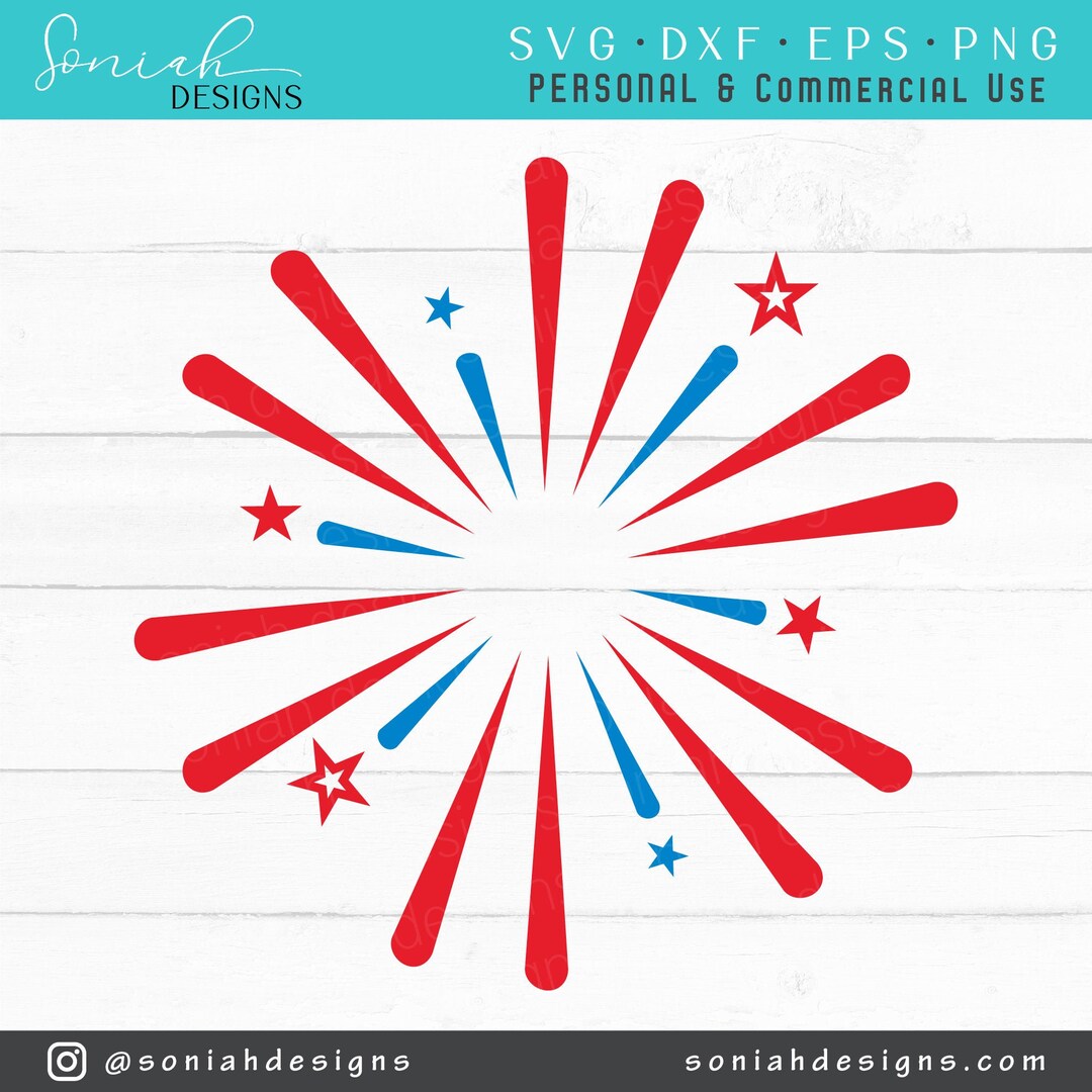 Fire Cracker SVG - Patriotic 4th of July Cut Files - July 4 Firework ...