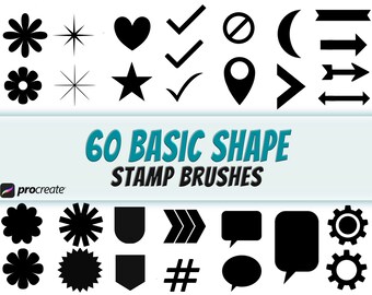 Procreate Basic Brushes - Etsy