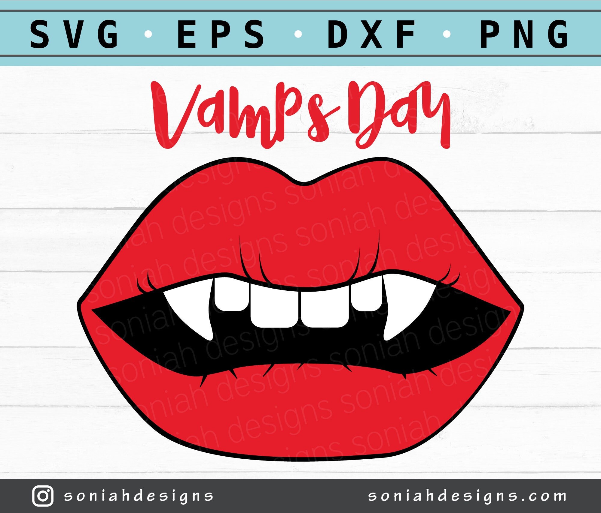 Vampire Halloween Lips SVG Vamp Teeth Cut File Mouth and - Etsy