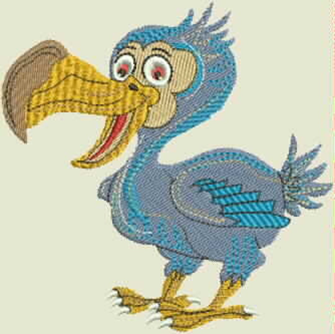 Embroidery File Dodo - Etsy